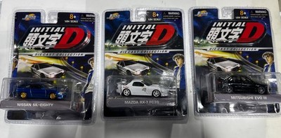 Jada Toys Initial D Diecast Collection Nissan Mazda & Mitsubishi SEALED ...