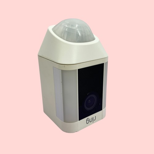 Ring 5AT3S8 Spotlight Cam 1080p White HD Security Camera #U2583 | eBay