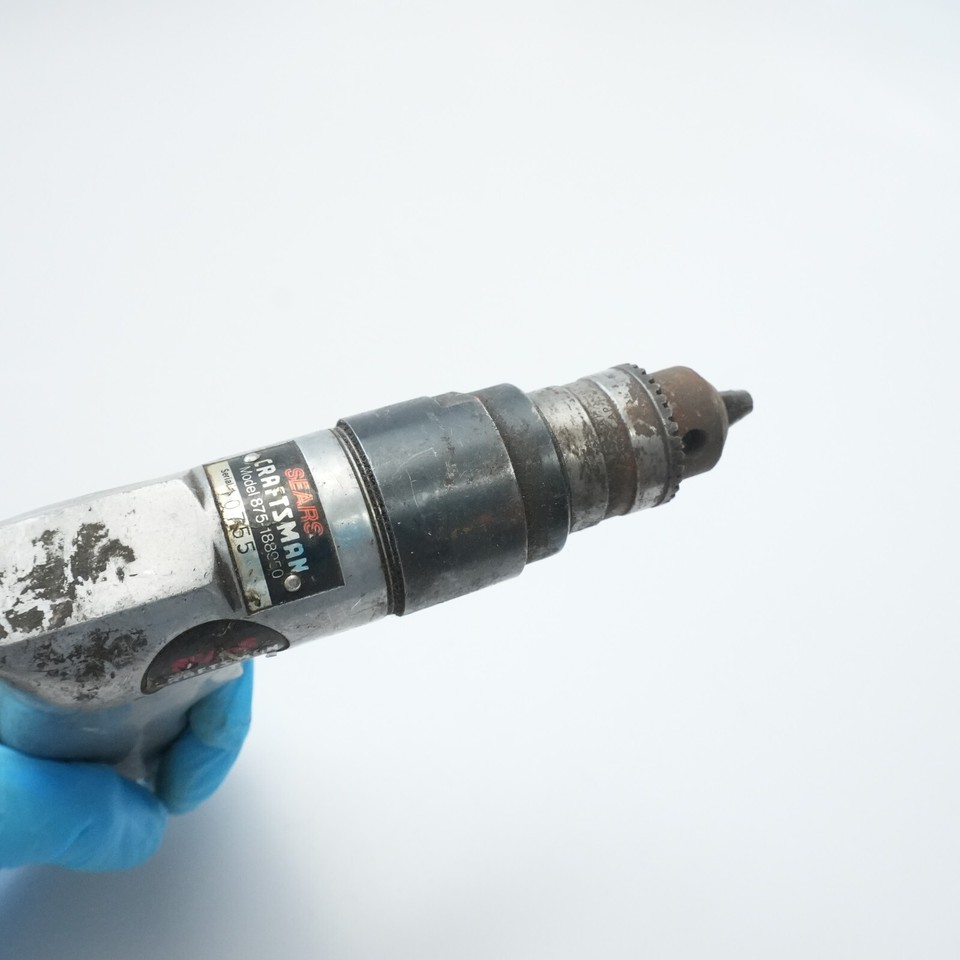 Pre Owned Craftsman Pneumatic 3/8" Drill Air Drive Hand Tool #875 ...