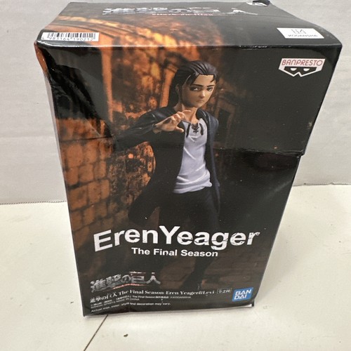 Eren Yeager Figure Attack on Titan (Final Season) Eren Jaeger Statue ...
