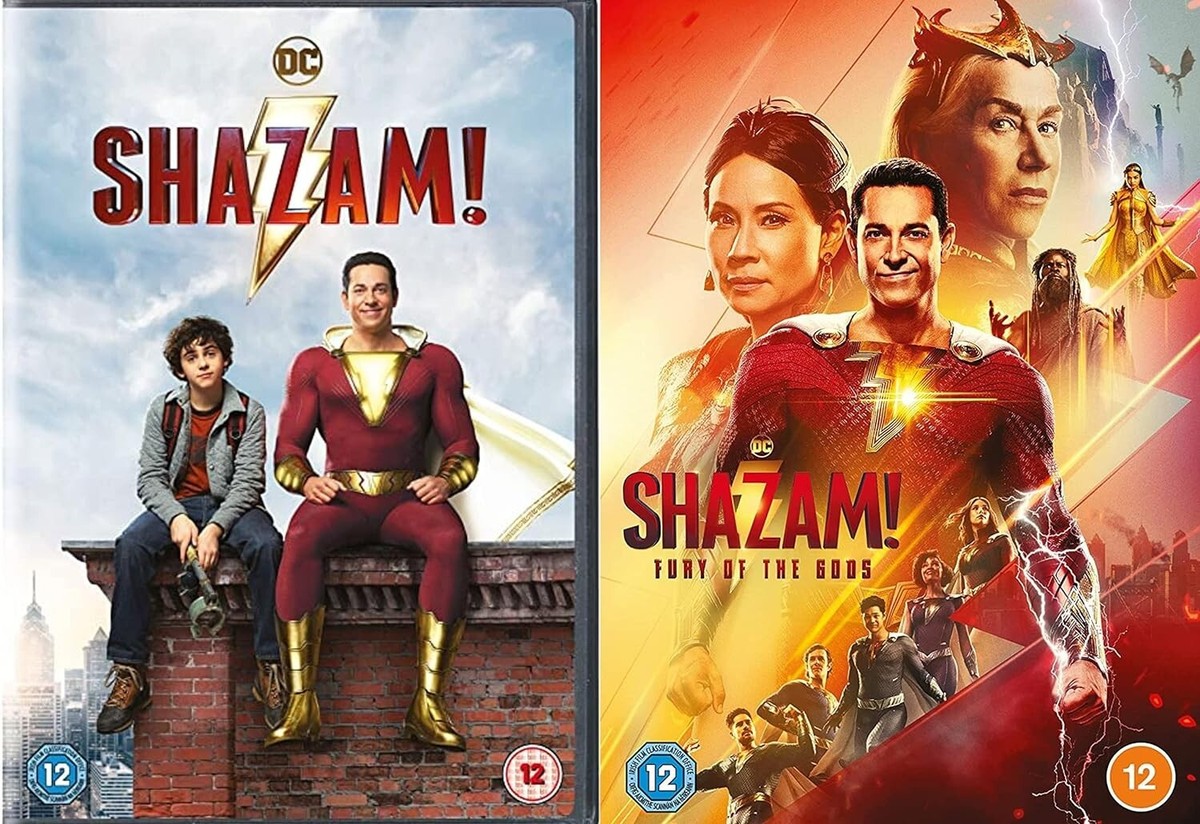 Logo Shazam Movie Unleash 4K Magic: Shazam! Fury Of The Gods Surprises