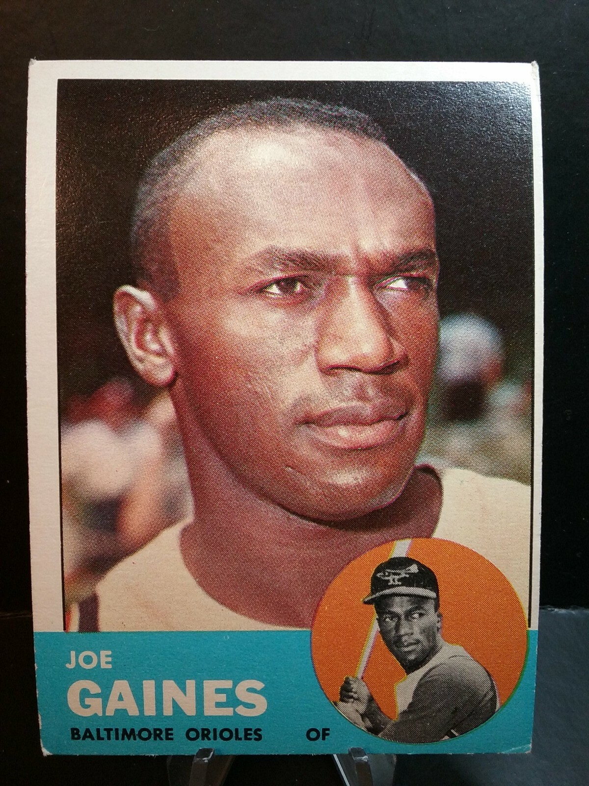 1963 Topps Baseball Card #319 Joe Gaines Baltimore Orioles EX-EXMINT | eBay