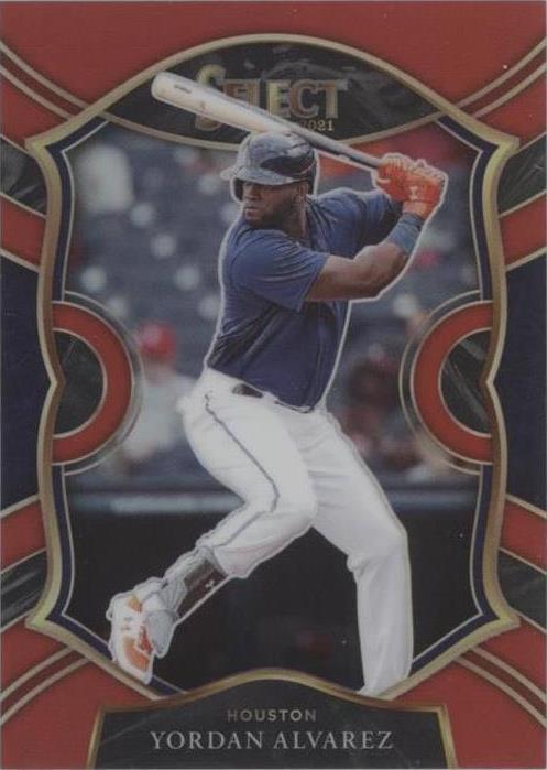 2021 Panini Select - Concourse Yordan Alvarez #78 Red Prizm /199 for ...