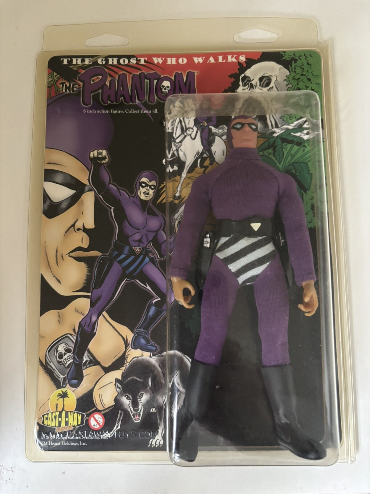 THE PHANTOM Cast-a-Way Toys 2008 Mego style | eBay