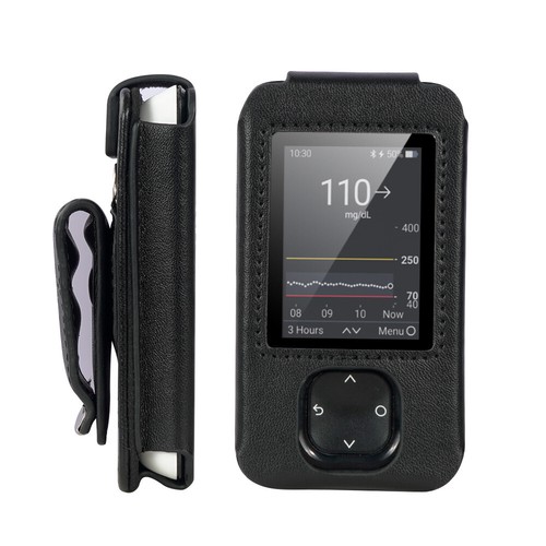 ️ Leather Fitted Case for Dexcom G7 Receiver with Secure Fit & Screen ...