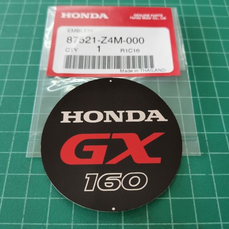 Honda GX160 Genuine Sticker Starter Engine Emblem 87521-Z4M-000 Decal 3 ...