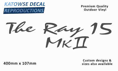 Avan The Ray 15 MK II Caravan Replacement Vinyl Decal Sticker | eBay ...