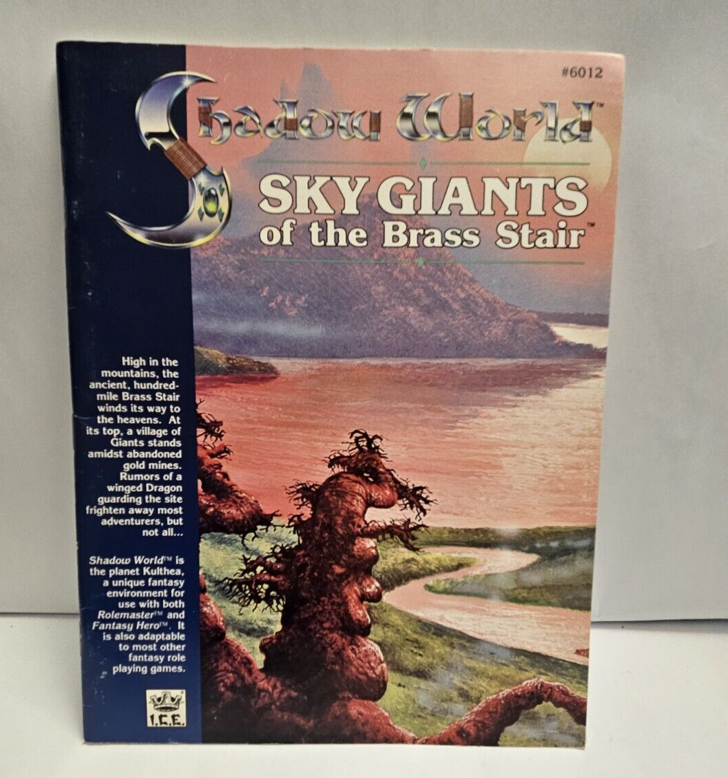 Shadow World Sky Giants of the Brass Stair RPG ICE Rolemaster | eBay