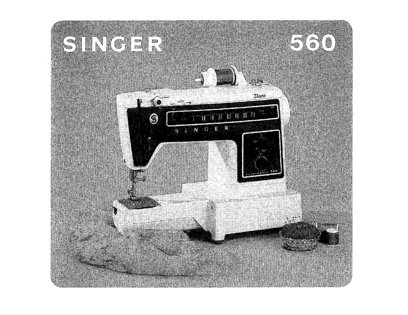 Singer 560 Sewing Machine/Embroidery/Serger Owners Manual Reprint | eBay
