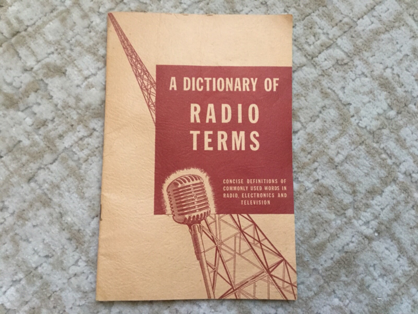 1943 A DICTIONARY OF RADIO TERMS Brochure by Allied Radio Corp. | eBay