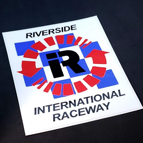Riverside Raceway Vintage Style DECAL, Vinyl car STICKER, racing, hot ...