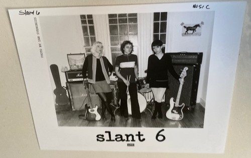 Slant 6 Press Photo 8x10”, Christina Billotte, Myra Power, Dischord ...