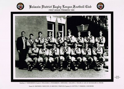 New BALMAIN DISTRICT RUGBY LEAGUE FOOTBALL CLUB,FIRST GRADE FINALISTS ...