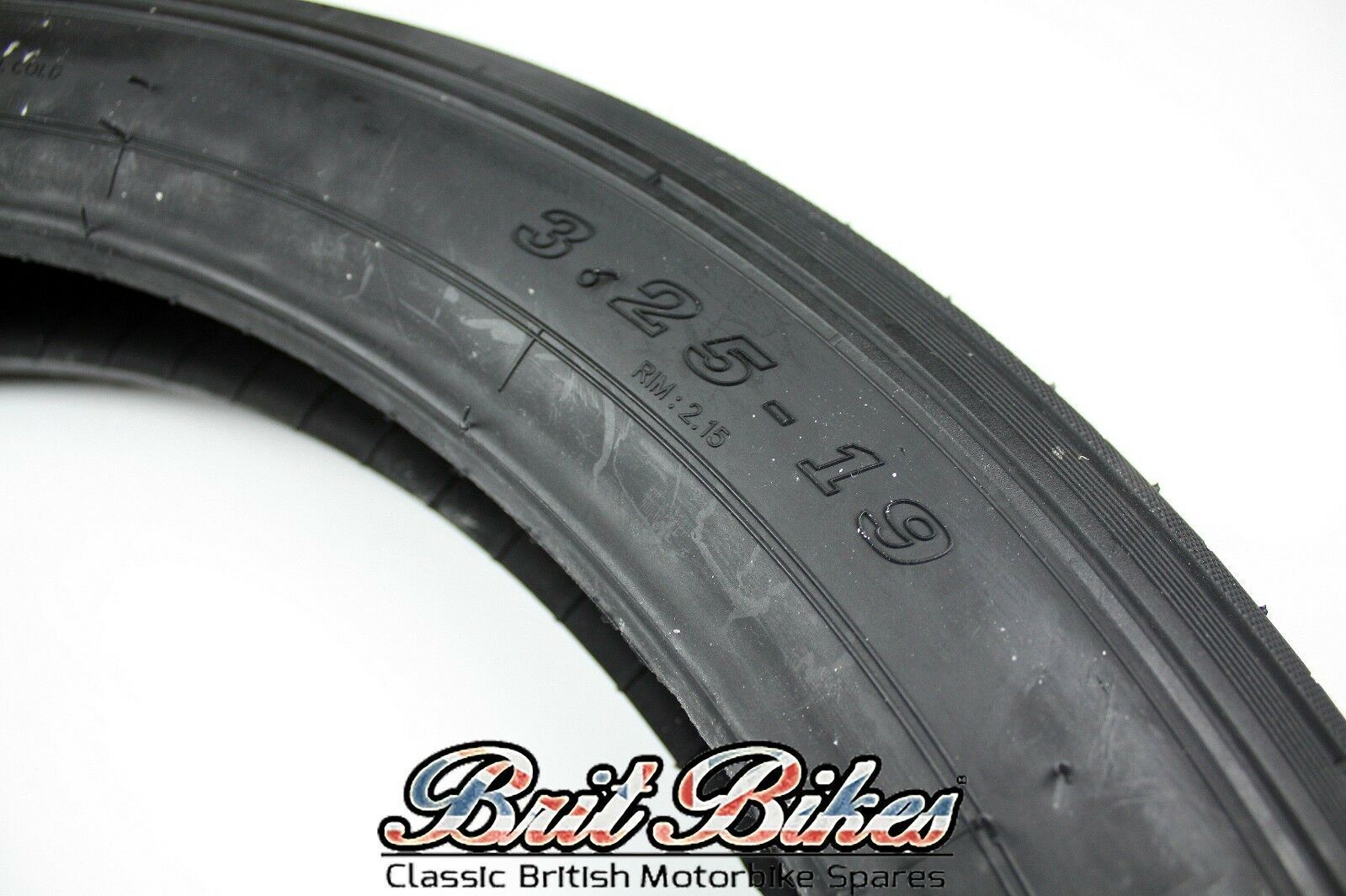 CLASSIC MOTORCYCLE TYRE 3.25 X 19 FRONT - BSA NORTON TRIUMPH ETC ...