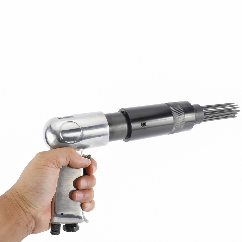 Pneumatic Air Needle Derusting Gun Pistol Grip Slag Rust Deburring ...