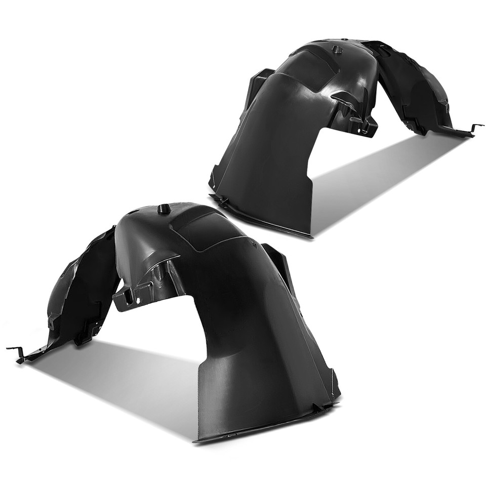 2x Front Inner Fender Liners Splash Shield Dustproof PP for Ford ...