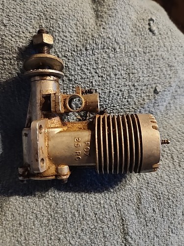 FOX .25 25 RC Remote Control Nitro Model Airplane Engine " Parts Engine ...