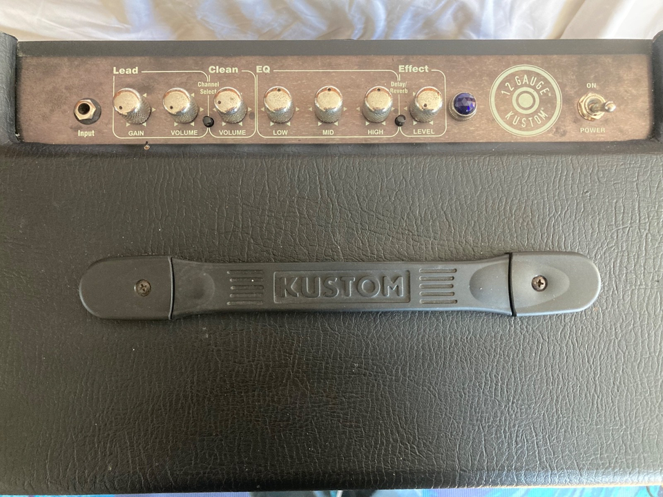 Kustom 12 Gauge guitar amplifier 16w /12 inch 8ohm speaker | eBay