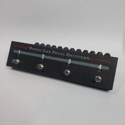 Voodoo Lab Pedal Switcher 4-Way Bypass Looper | eBay