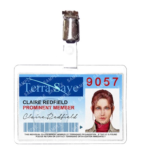 Resident Evil Claire Redfield Terrasave Cosplay Costume Prop Comic Con ...