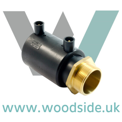 FOX FITTINGS PE Spigot/Brass MALE Transition Adaptor with EF COUPLER ...