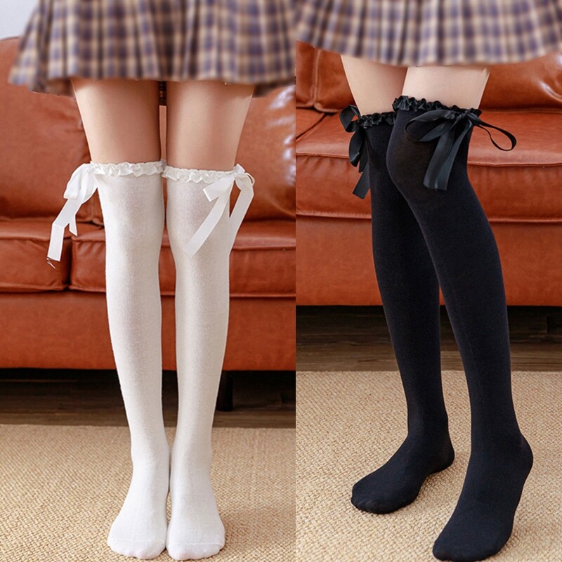 Thigh High Socks Women Women Thigh High Long Stockings With Garter Belt ...