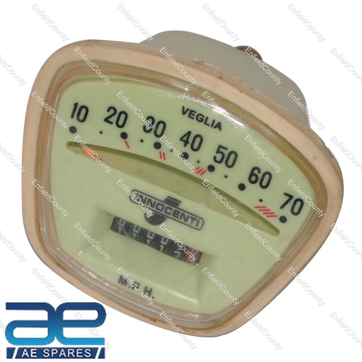 New Speedometer 70 Mph Veglia Lambretta LI TV Series 3 Scooter | eBay