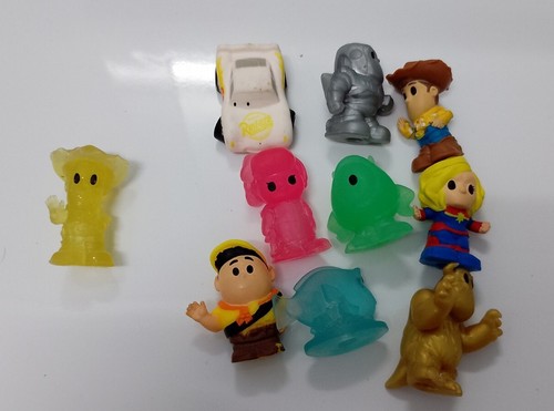 Ooshies Woolworths Pixar Set Of 10 Inc Rare Woody | eBay