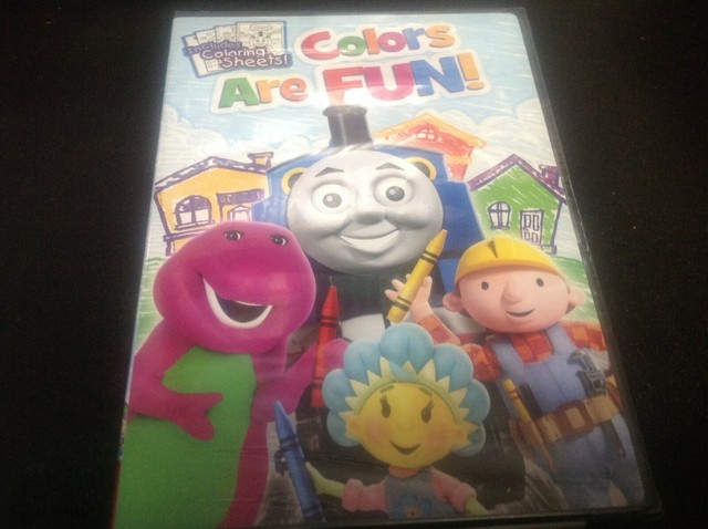Colors Are Fun (DVD, 2010, With Coloring Sheets) for sale online | eBay