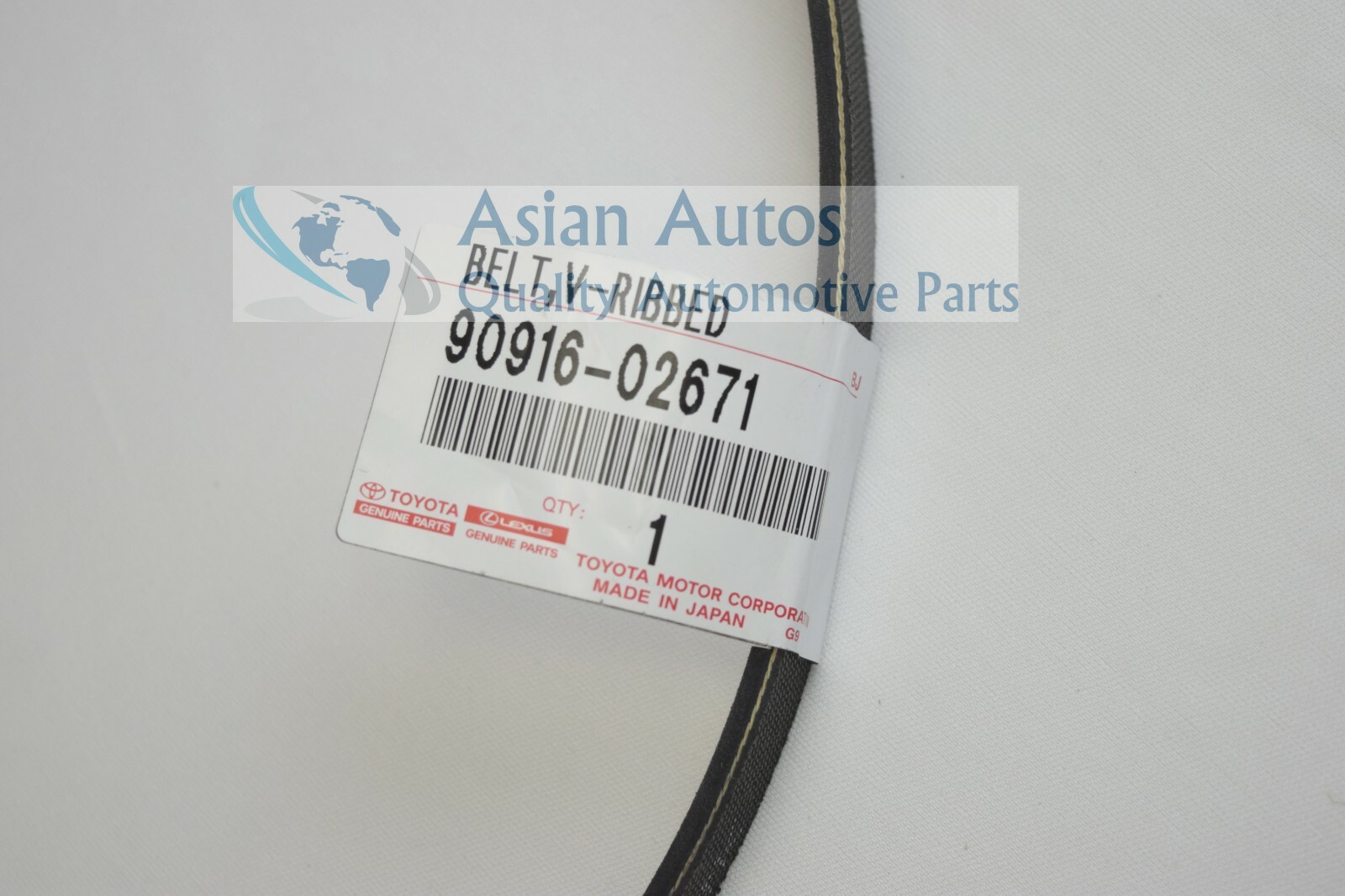 Genuine Toyota Camry Camry 2.5L 10-11 Serpentine Drive Fan Belt ...