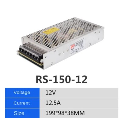 New RS-150-12 12V12.5A Switching Power Supply | eBay