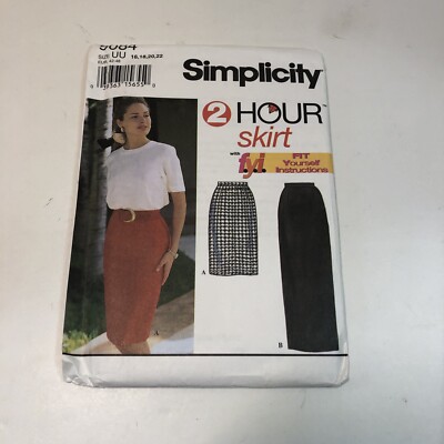 Simplicity 9084 Size 16-22 Misses' Skirt in Two Lengths 2 Hour | eBay