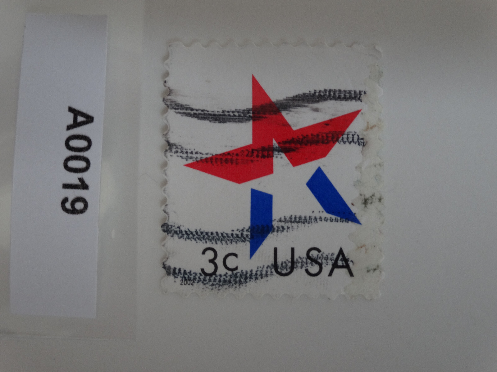United States USA 3 Cents Red, White & Blue Star Postage Stamp | eBay