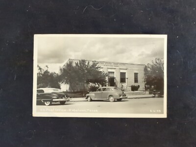 Vintage Real Photo Postcard US Post Office Robstown Texas Posted 1954 ...