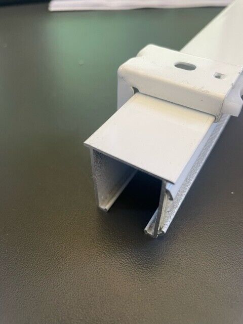 2 x Roman Blind Spring Brackets CLIP OVER type fits 26mm rectangular ...