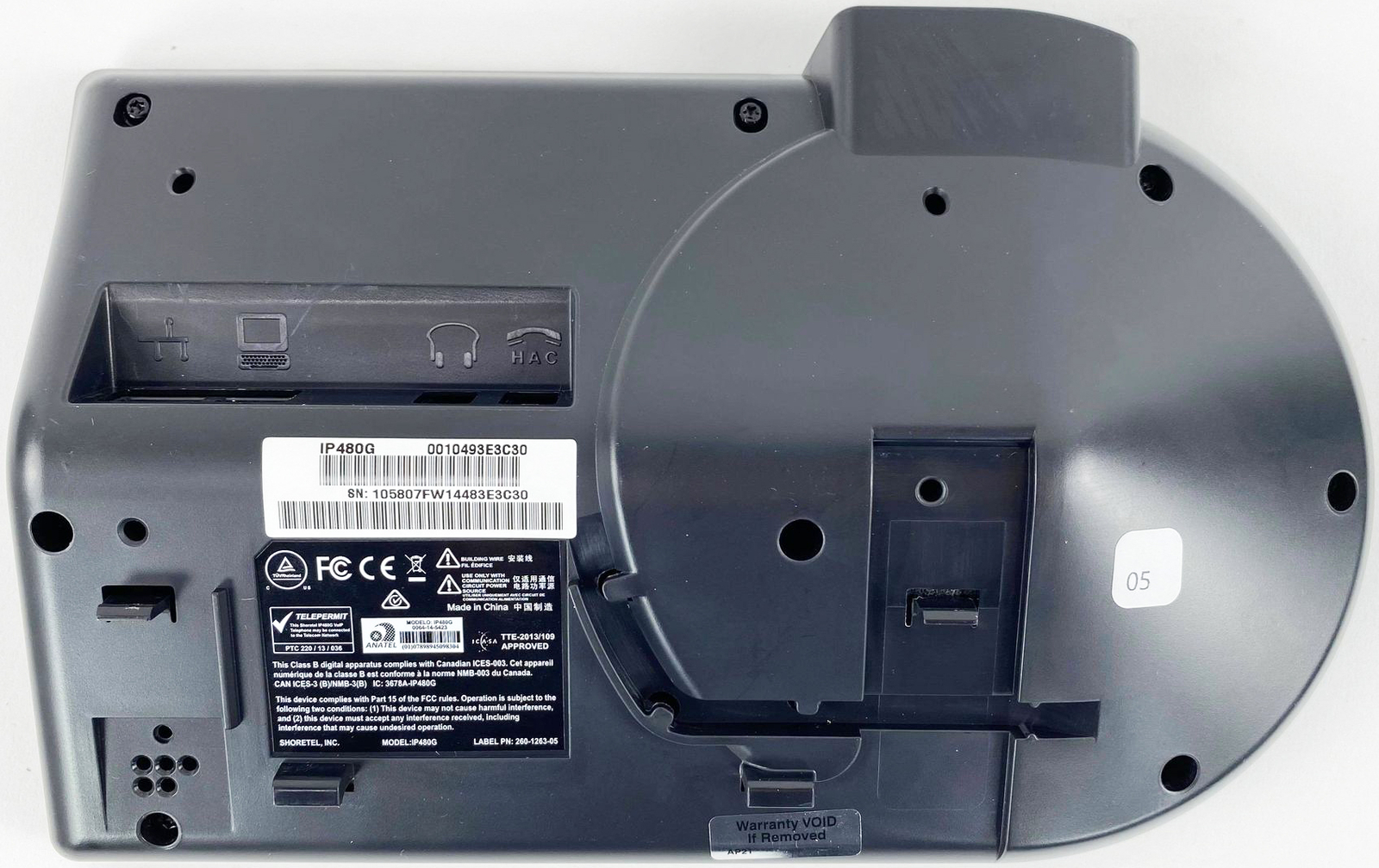 ShoreTel 480G Gigabit IP Phone (10497) - Refurbished - Bulk ...