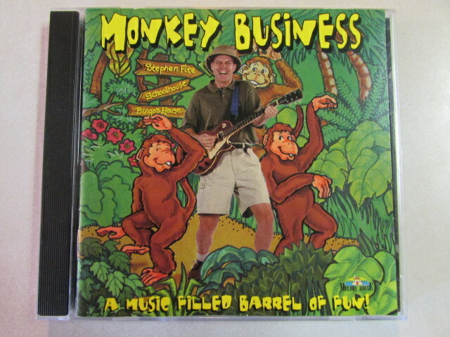 MONKEY BUSINESS STEPHEN FITE A MUSIC FILLED BARREL OF FUN CHILDREN'S ...