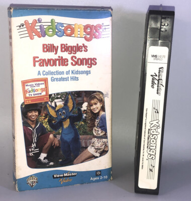 Kidsongs-Billy Biggle’s Favorite Songs(VHS, 1994)Ages 2-10-Very Rare ...