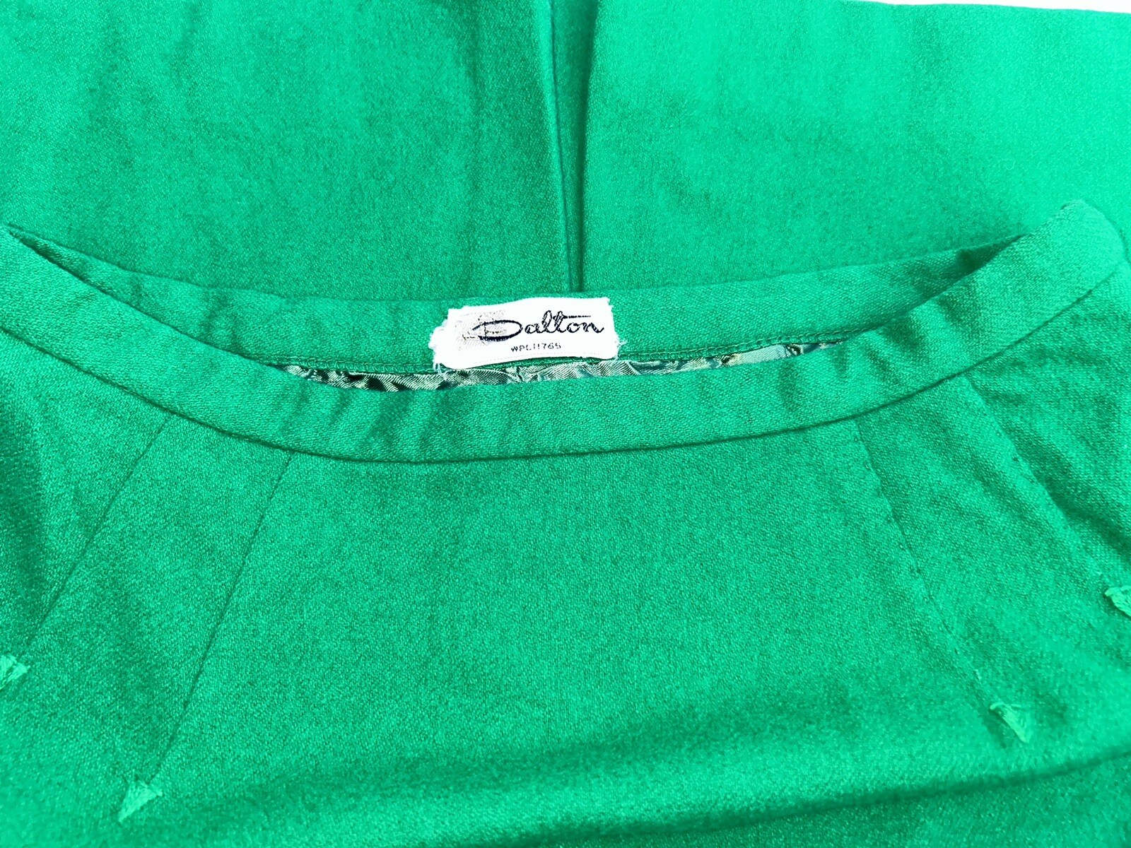 1950-1960s Dalton Wool Kelly Green Pencil Skirt XS/S - Gem