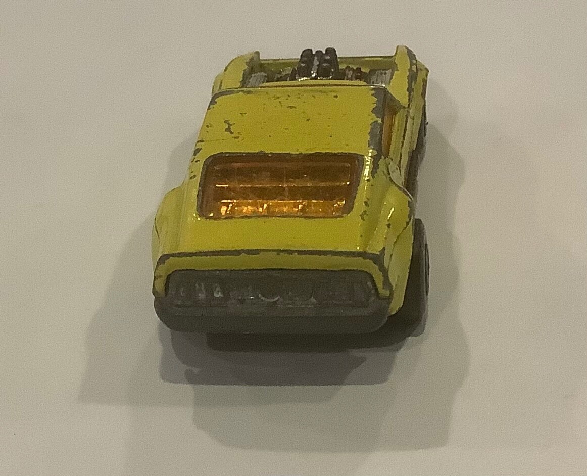 1972 Matchbox Superfast - #44 Ford Boss Mustang-Yellow-1/64 Scale ...