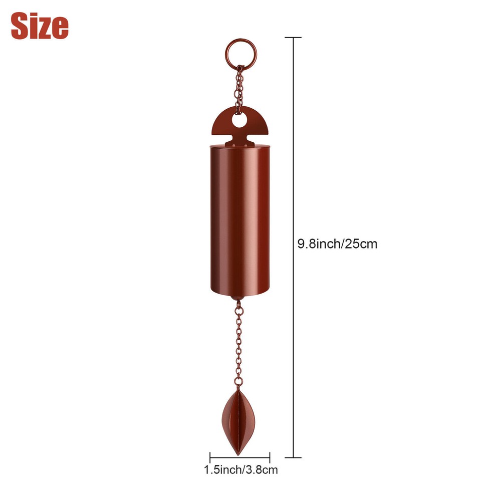 Large Deep Resonance Serenity Metal Bell Heroic Wind Chimes Outdoor ...