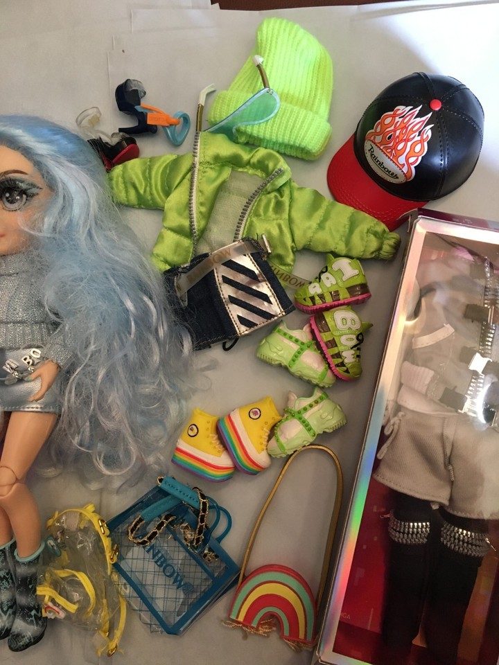 lot of 3 Rainbow High Dolls HTF Rudy Anderson, Violet & Gabriella Icely ...