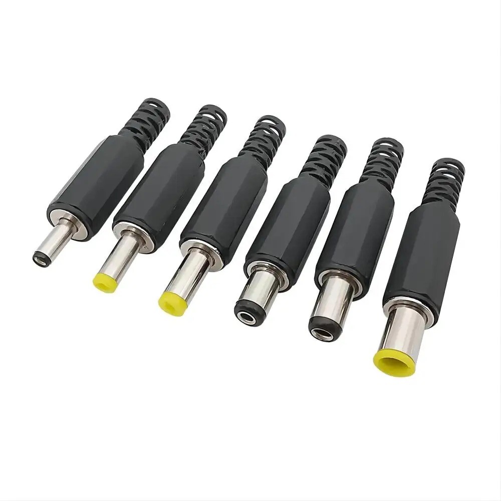 DC Power Plug 3.5 x 1.35 mm 4.0 1.7 4.8 5.5 2.1 2.5 6.5 4.4 Male DIY ...