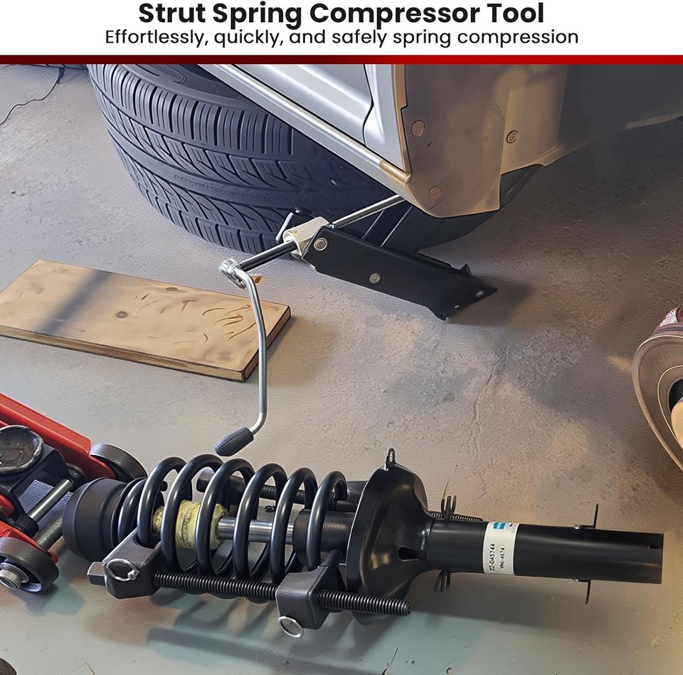Macpherson Strut Spring Compressor 2pc Heavy Duty Coil Spring ...