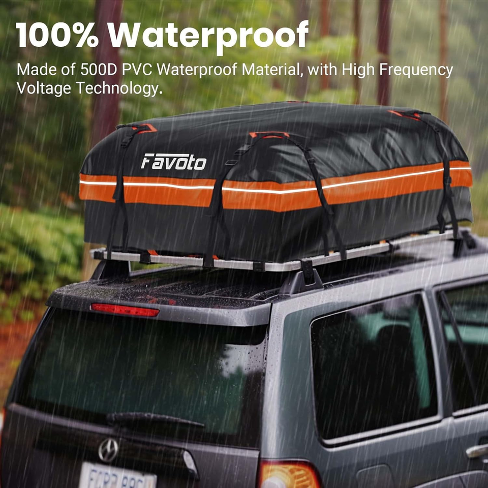 Box Da Tetto Auto Impermeabile - Borsa Da Tetto Portapacchi 425L ...