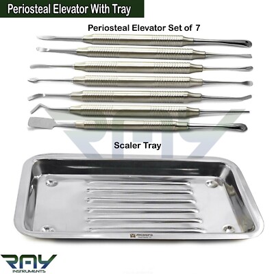Dental Sinus Lift Periosteal Tissue Elevators Implant Surgery With Scaler Tray | eBay