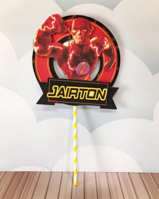 Personalized The Flash Cake Topper | eBay