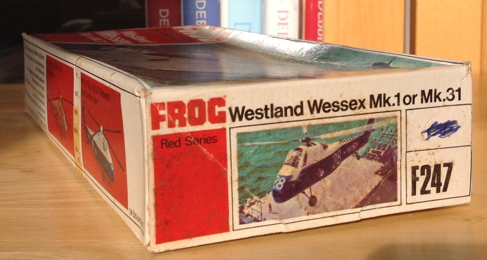 Frog 1:72 Westland Wessex Mk.1 or Mk.31 Vintage Model Airplane Kit F247 ...