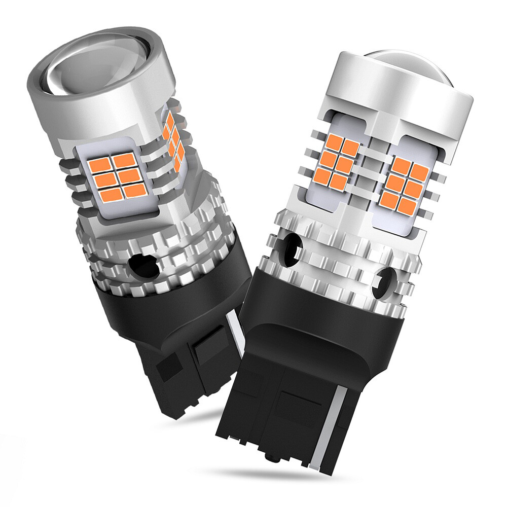 12V 7443 LED 26smd Bulbs Parking Turn Signal Light 7440 T20 Lamp Globe ...