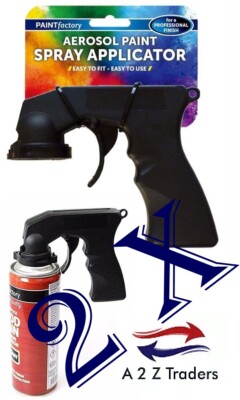 2 x SPRAY PAINT APPLICATOR TRIGGER GUN AEROSOL SPRAYER PAINTING MACHINE ...
